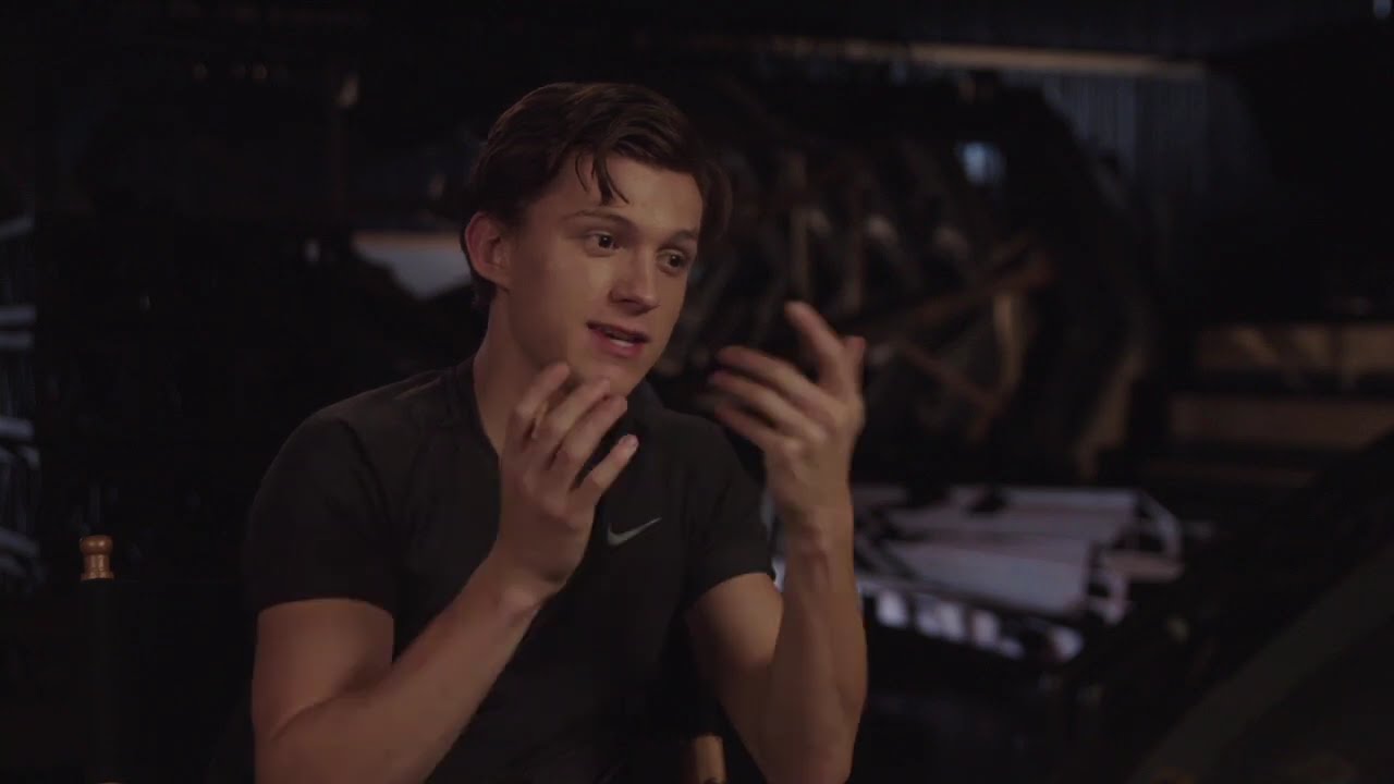 Spider-Man Homecoming "Peter Parker" On Set Interview - Tom Holland ...