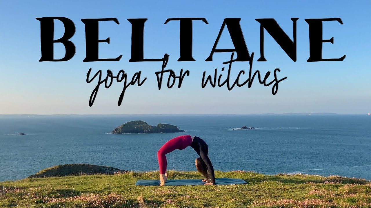 25 minutes ☀️ YOGA FOR WITCHES: BELTANE FLOW 🌊☀️🦋 - YouTube