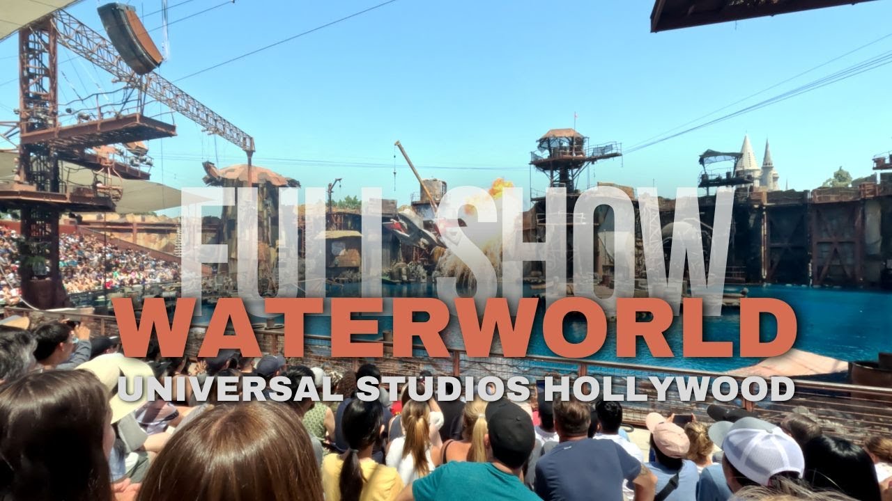 The Waterworld Film Full Live Show at The Universal Studios Hollywood ...