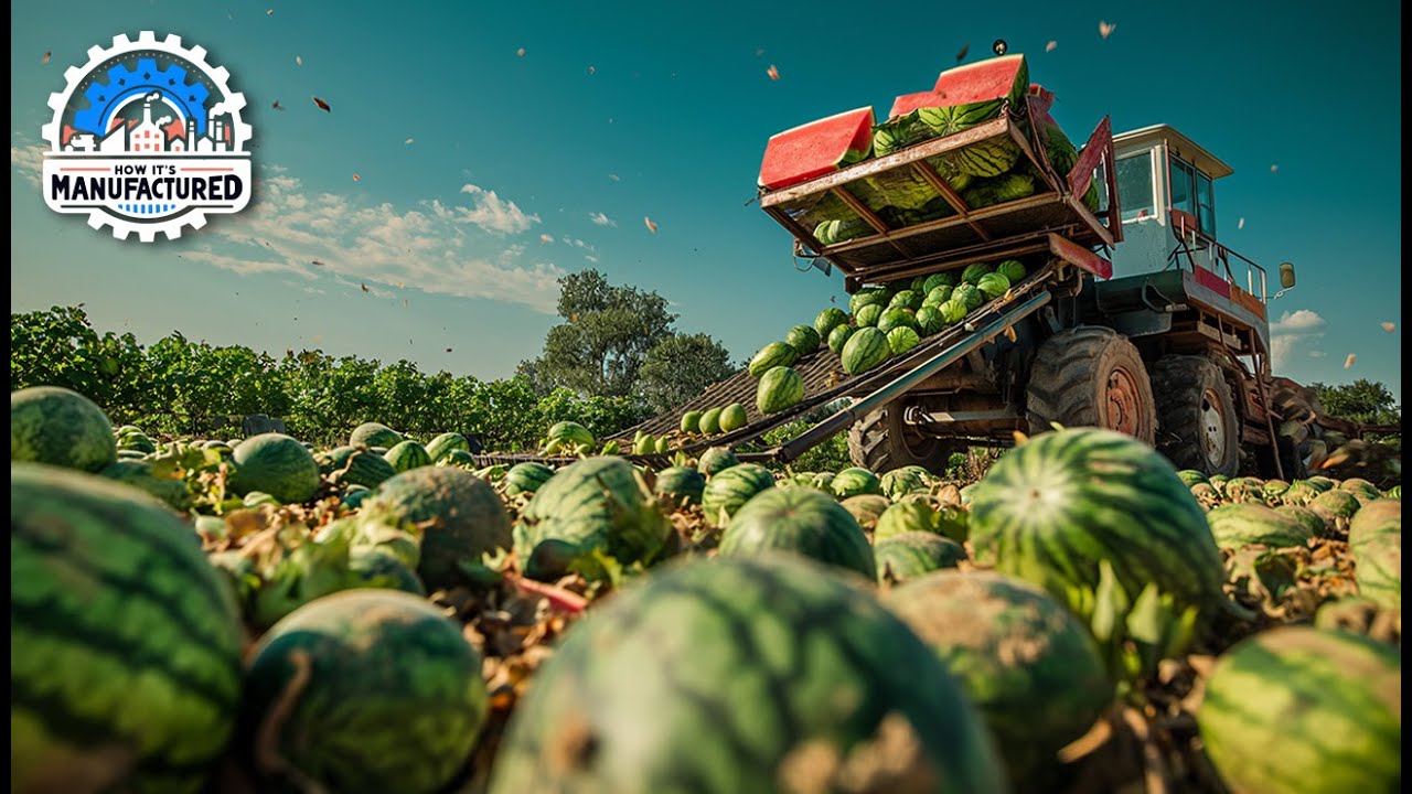Watermelon Harvester?! - Modern Agriculture Harvesting Machines That ...