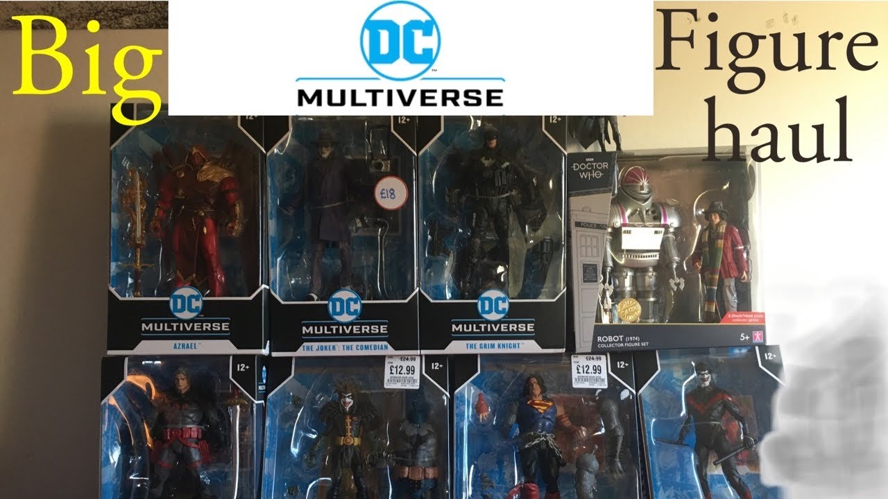 Big McFarlane DC Multiverse action figure haul - YouTube