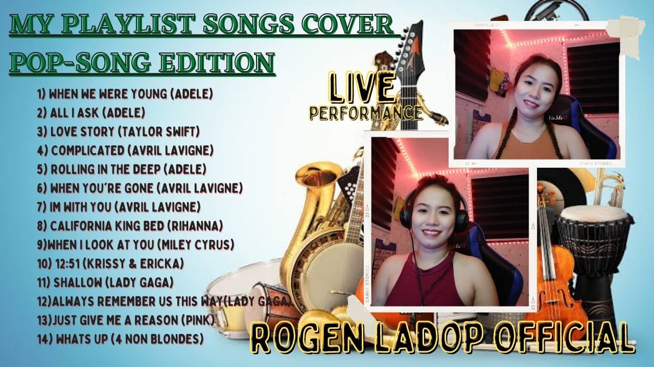 LIVE PERFORMANCE || SONGS COVER POP-SONG EDITION #karaoke #livecover ...