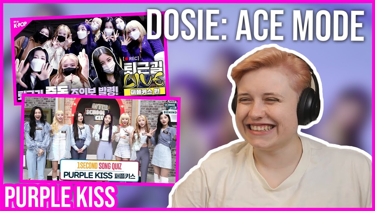 REACTION to PURPLE KISS - ASC 1 SECOND SONG QUIZ & PONZONA 퇴근길 LIVE 4K ...