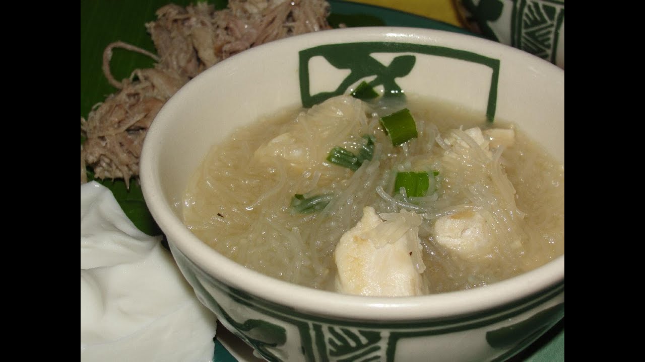 Chicken Long Rice - Luau dish #2 - YouTube