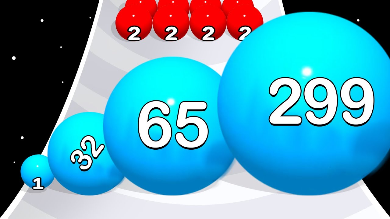 ROLLING ORB CRASH: Level Up Balls - Number Games (Max Level) - YouTube