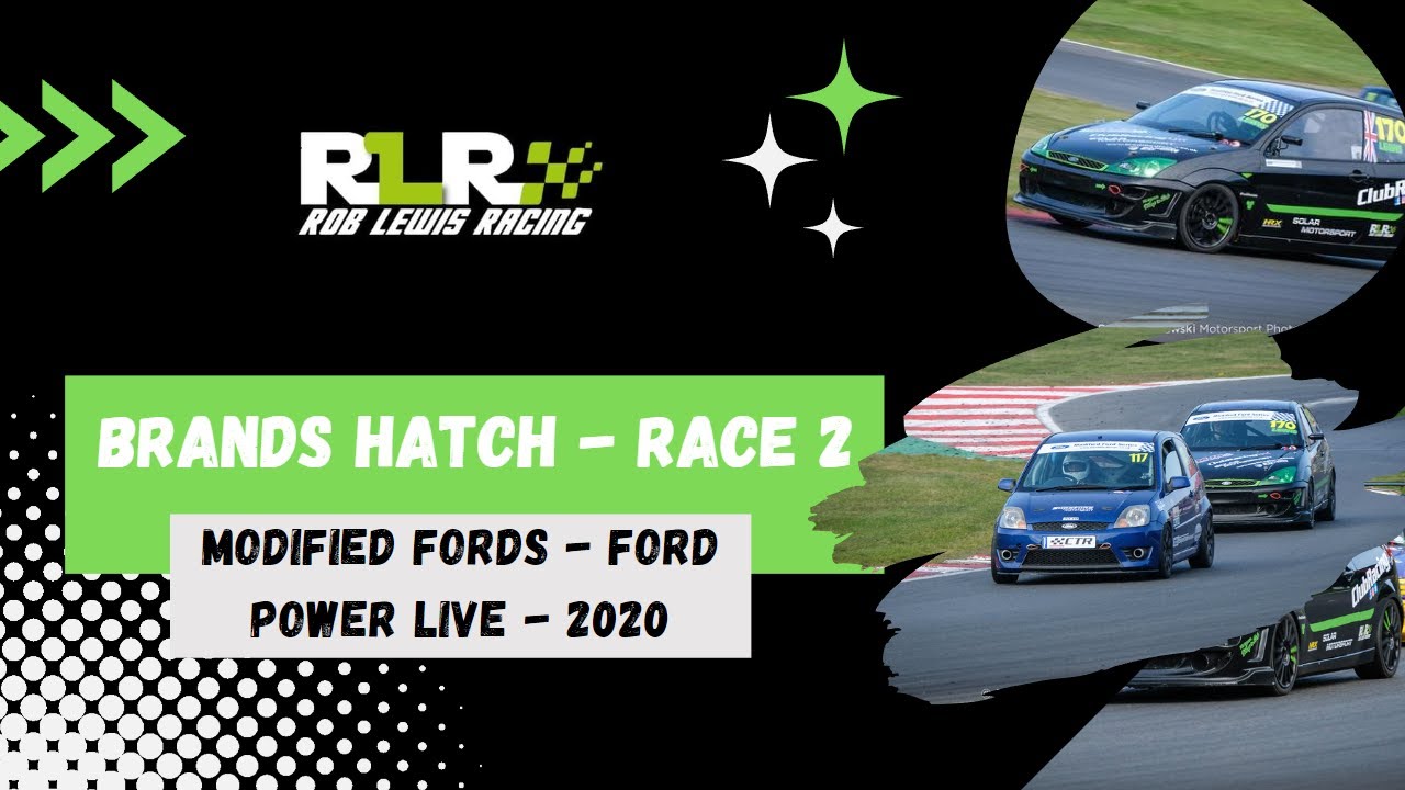 Ford Power Live 2020, Modified Ford Series, Brands Hatch Race 2 - YouTube