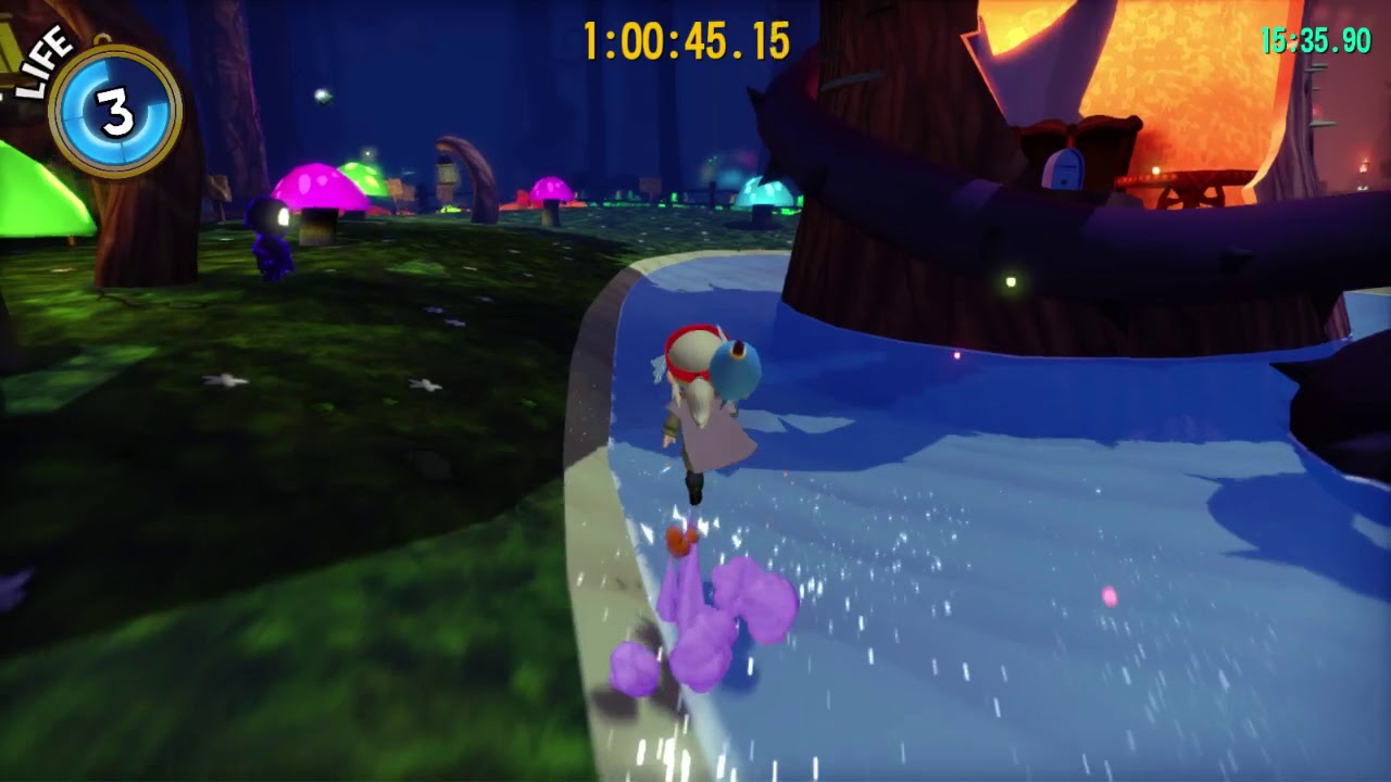 A Hat in Time - Dive Boost Splash Jump - YouTube