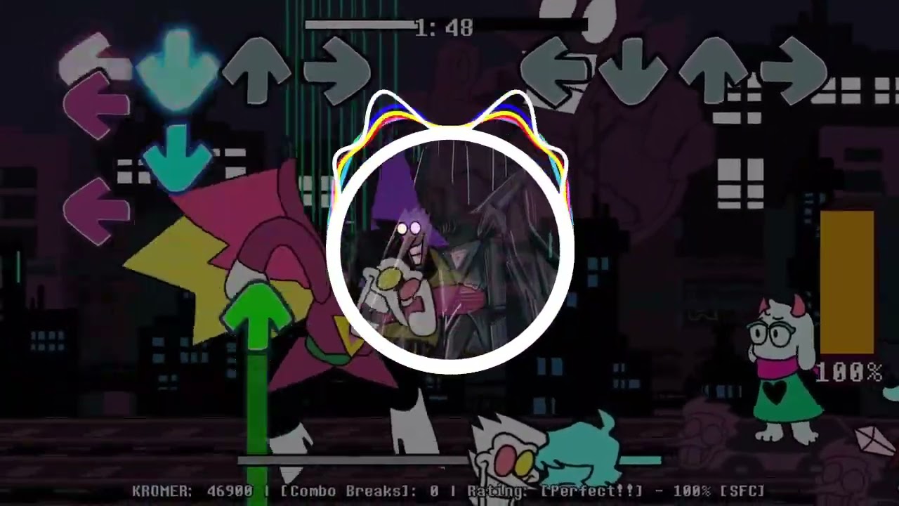 Hyperlink instrumental (FNF Seek's Cool Deltarune Mod) - YouTube