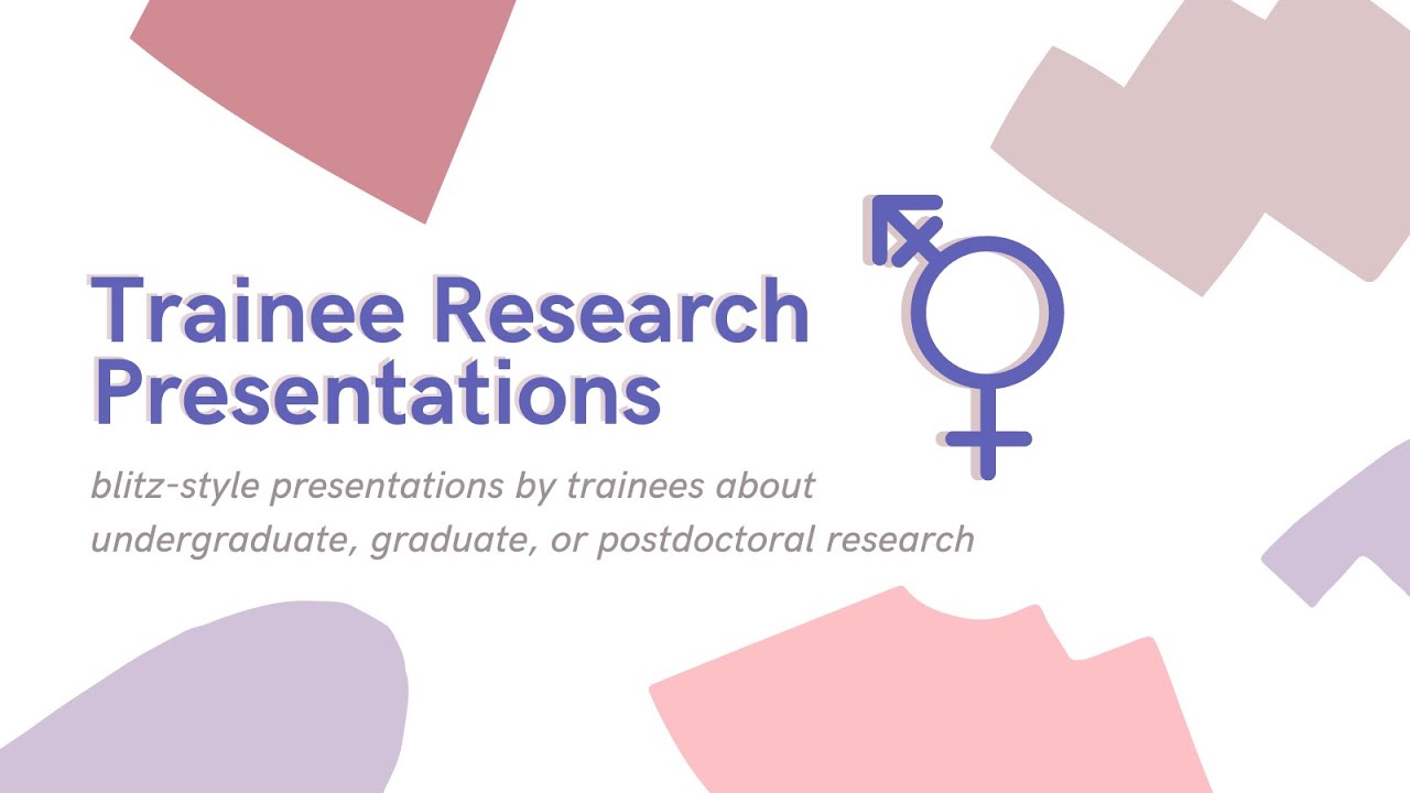 Trainee Research Presentations Aug 10, 2020 - YouTube