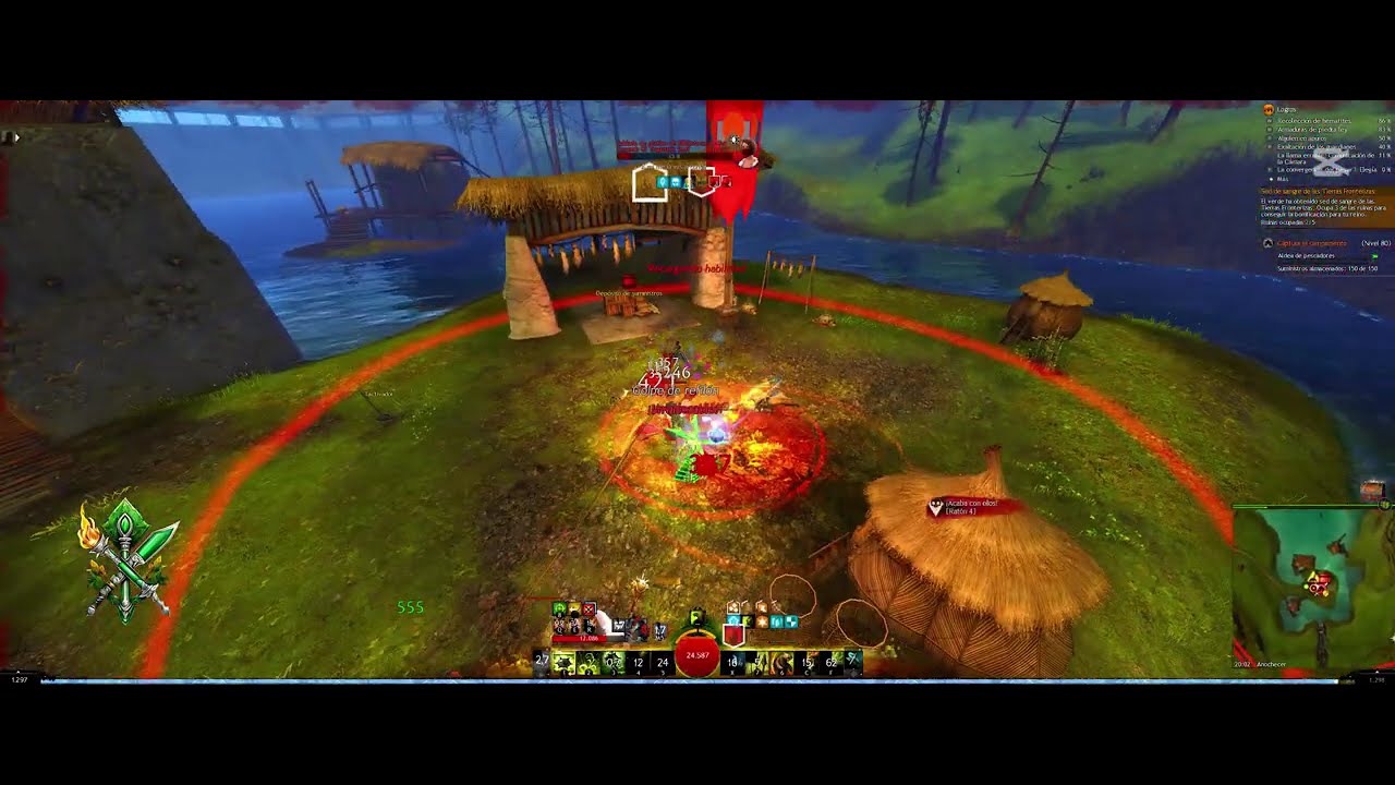 Gw2 Green Mage Roaming RAMPAGE for a camp :3 (build update at coments ...