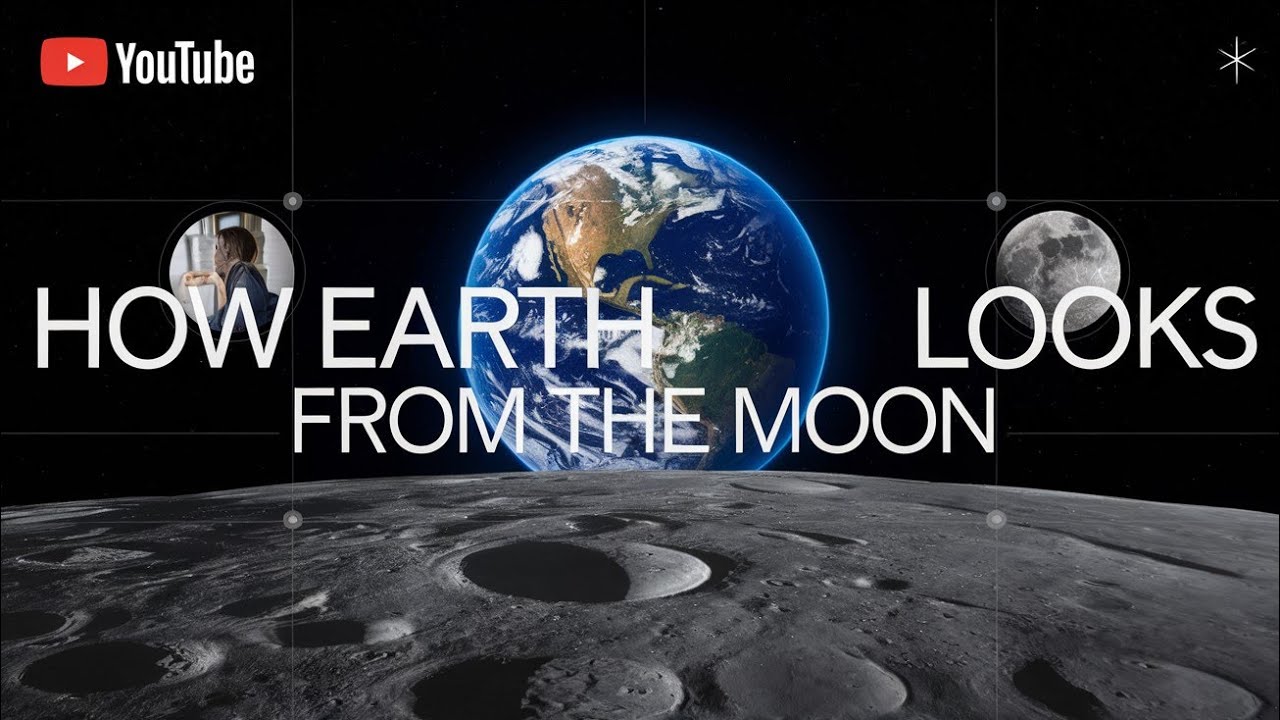 "How Earth Looks from the Moon?" #video #viralvideo @HorizonBriefs ...