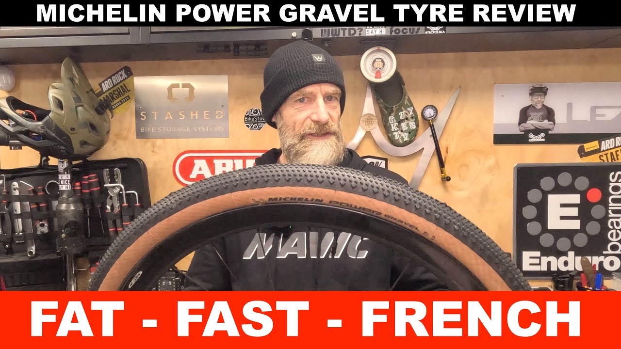 Michelin Power Gravel 47mm Reviewed: Fat, Fast, French Fun - YouTube