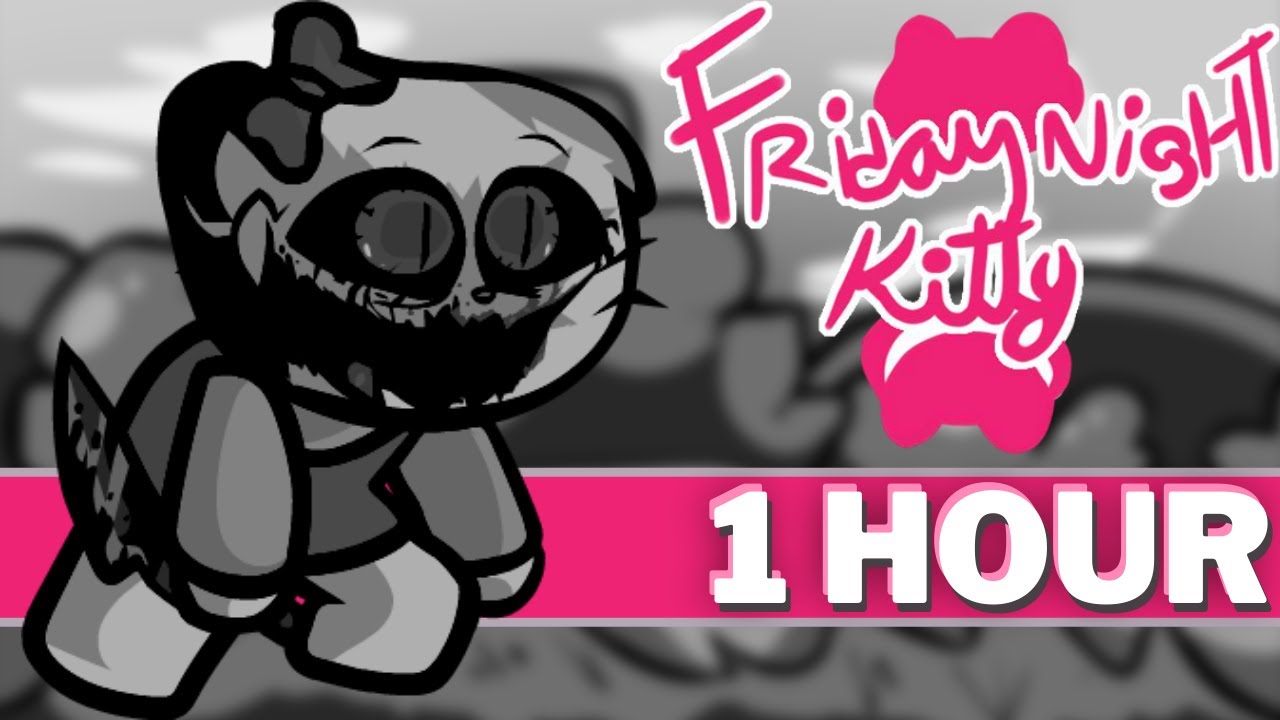 REALLY HAPPY - FNF 1 HOUR Songs (FNF Mod Music OST VS Hell On Kitty ...