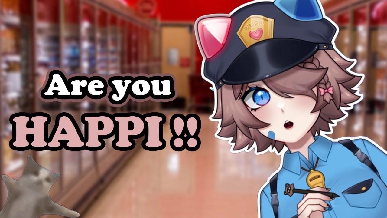 The V-Tuber that was TOO HAPPY ! - YouTube