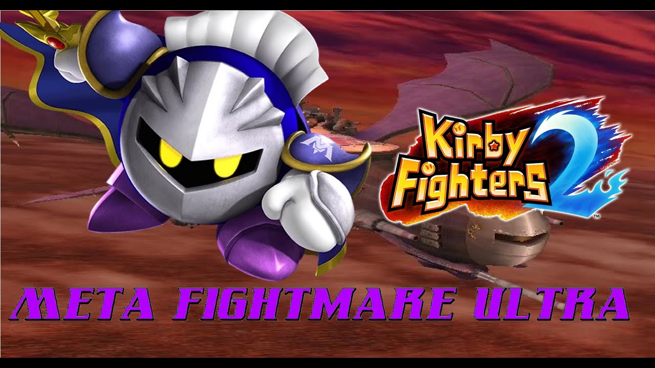 Meta Fightmare Ultra - A Meta Knight Highlight / Combo Video - Kirby ...