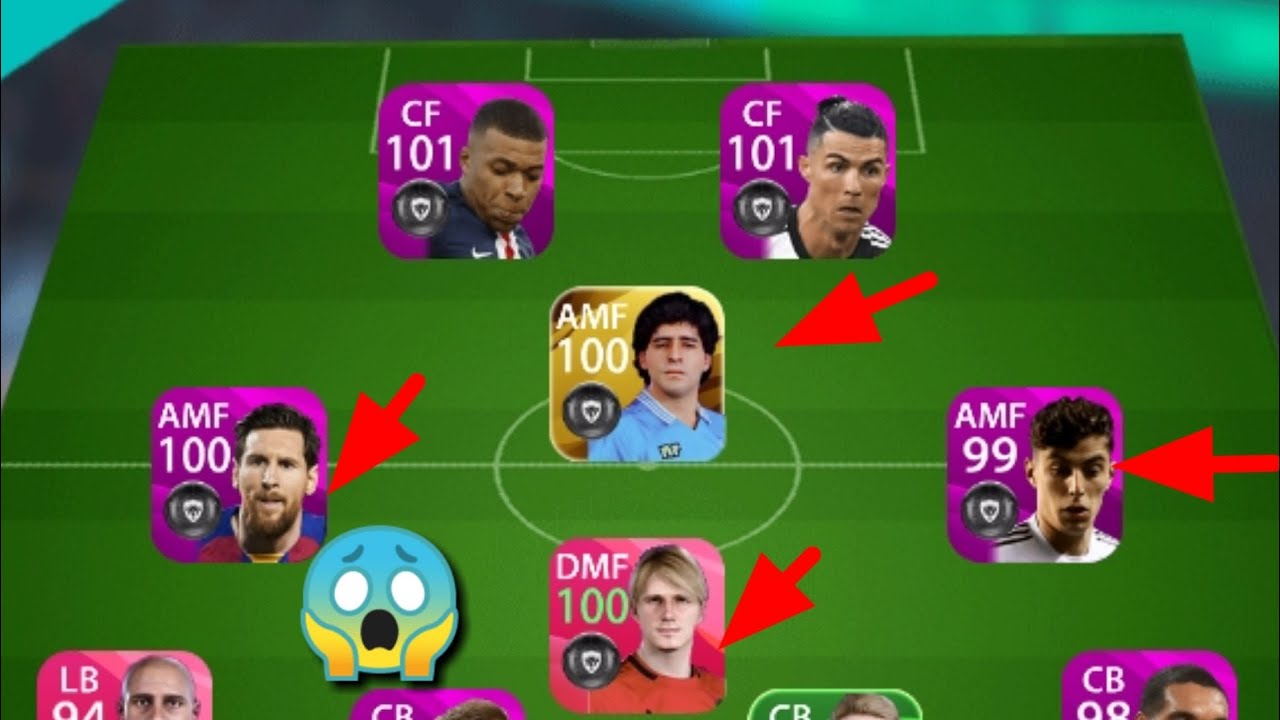 The managers in pes 2020 [4132] formation - YouTube