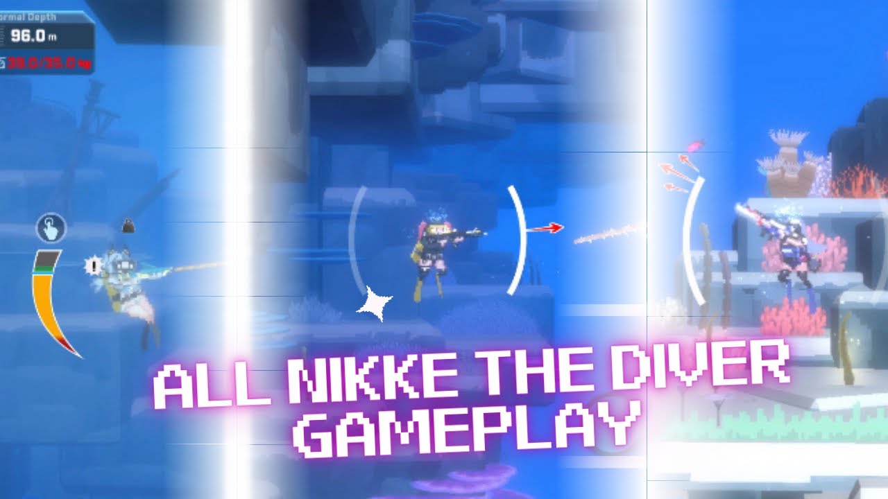 All NIKKE the Diver Gameplay - YouTube