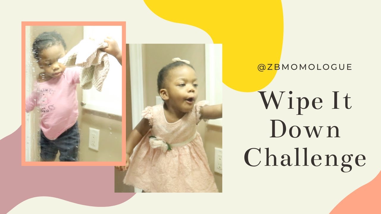 Best Wipe It Down Challenge - 18 Month Old Baby Does Wipe It Down ...
