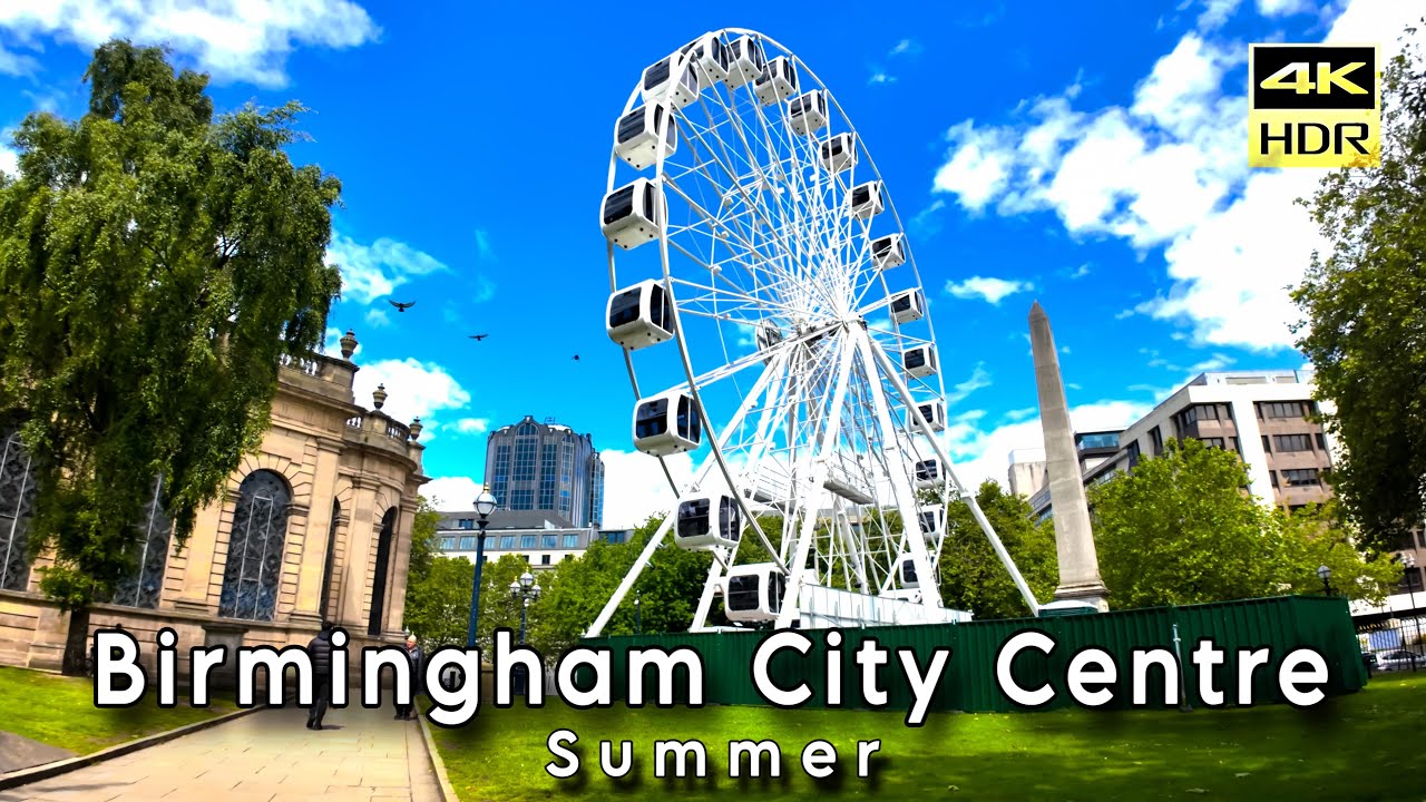 🇬🇧 Birmingham City Centre Walk | Summer 2024 What's new? [HDR] - YouTube