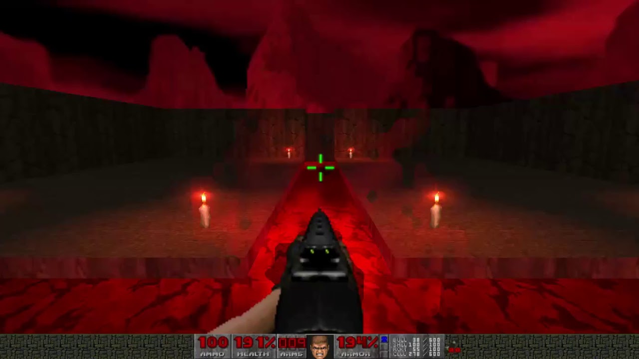 Doom 2 Level 25 Bloodfalls BRUTAL DOOM version 21 with metal music in ...