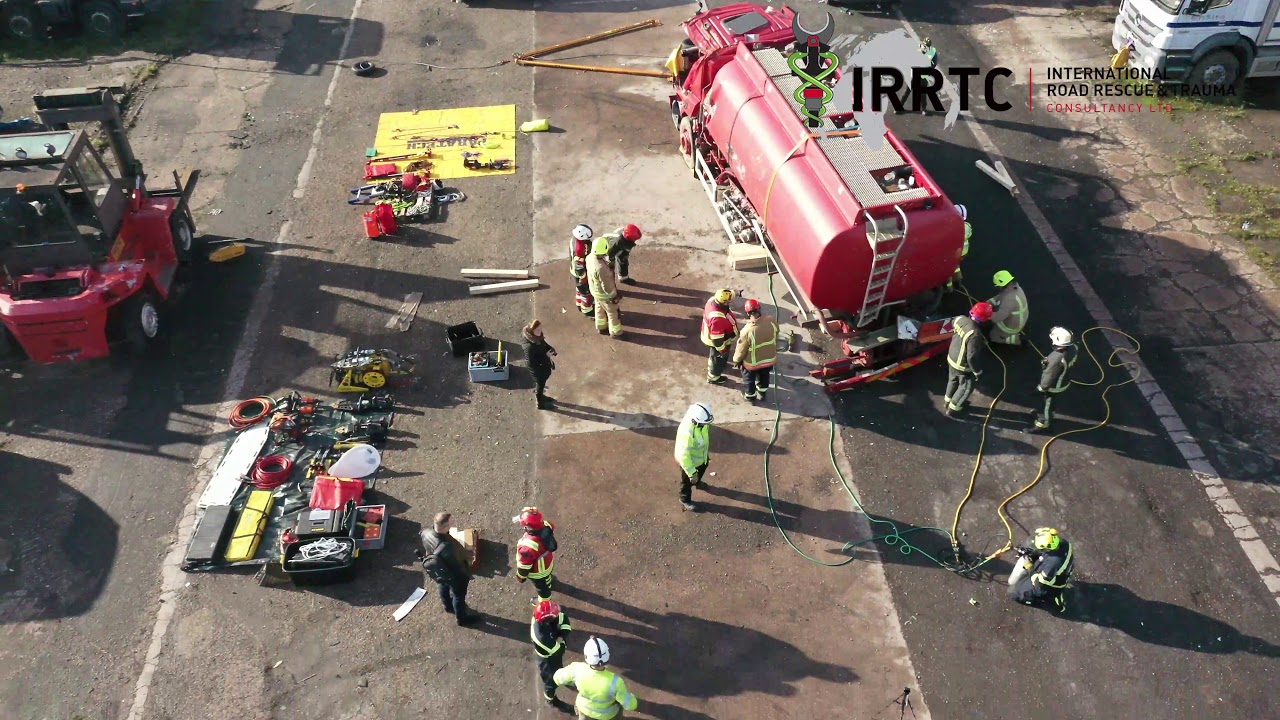 Heavy vehicle rescue training at its best - YouTube