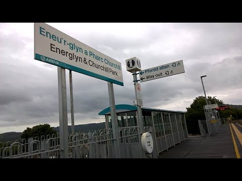 Energlyn & Churchill Park Train Station - YouTube