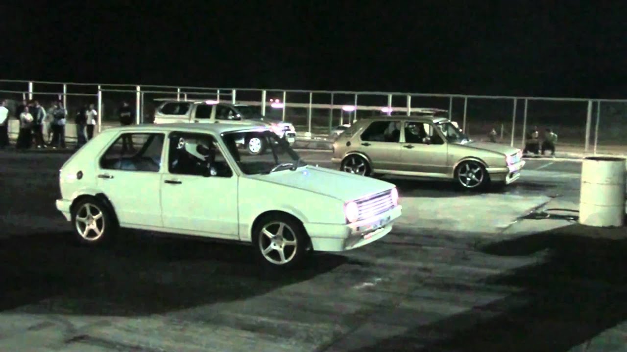 Mk1 golf 2.0L 8v Battle - YouTube