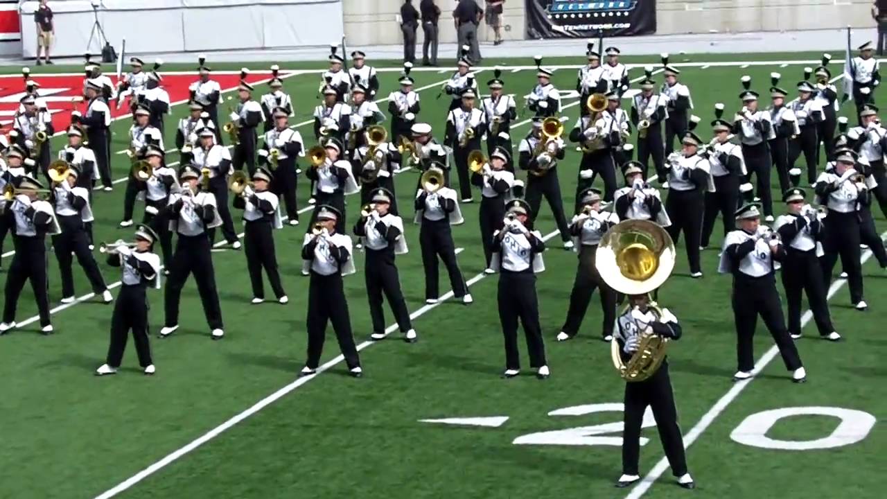Ohio University Marching 110 "Long Train Runnin" OU at OSU post game ...