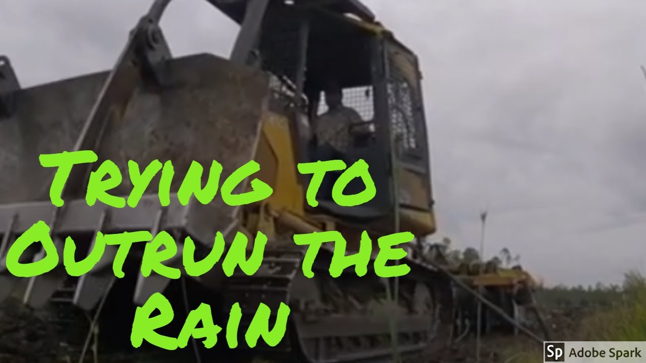 Rome Bedding Plow, Root Rake, and a Tropical Depression - YouTube