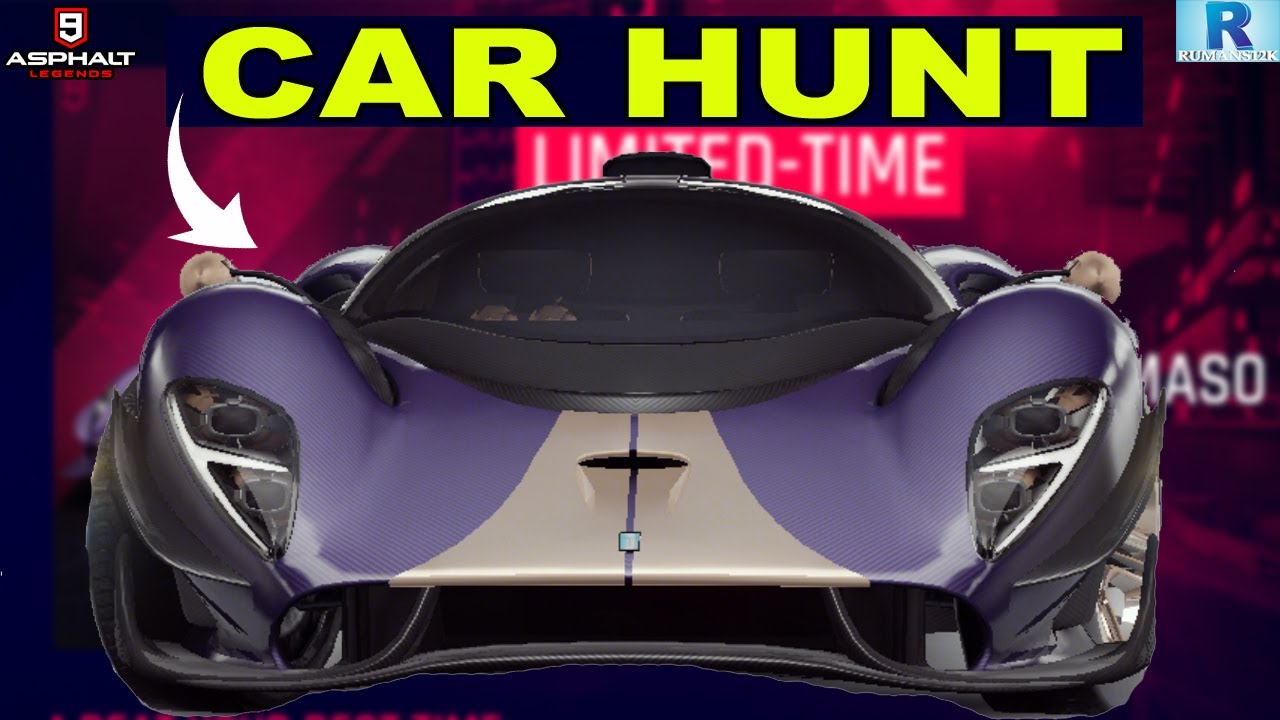 ASPHALT 9 CAR HUNT DE TOMASO P900 | ASPHALT 9 NEW CAR HUNT TODAY | 9 ...