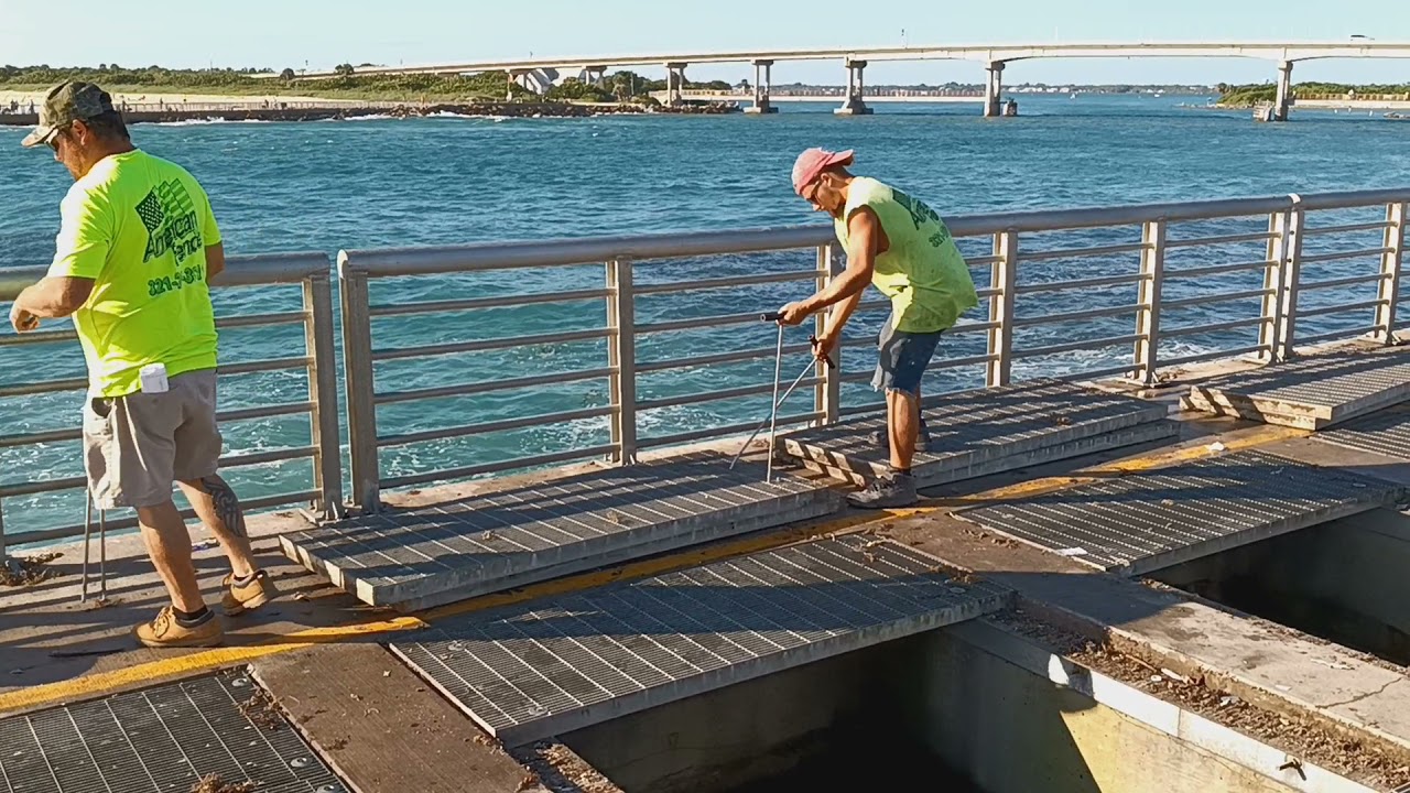 North Jetty Inspection at Sebastian Inlet on October 19, 2021 - YouTube