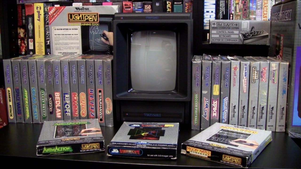 The Vectrex - Part 2/3: The system, accessories and the games - YouTube