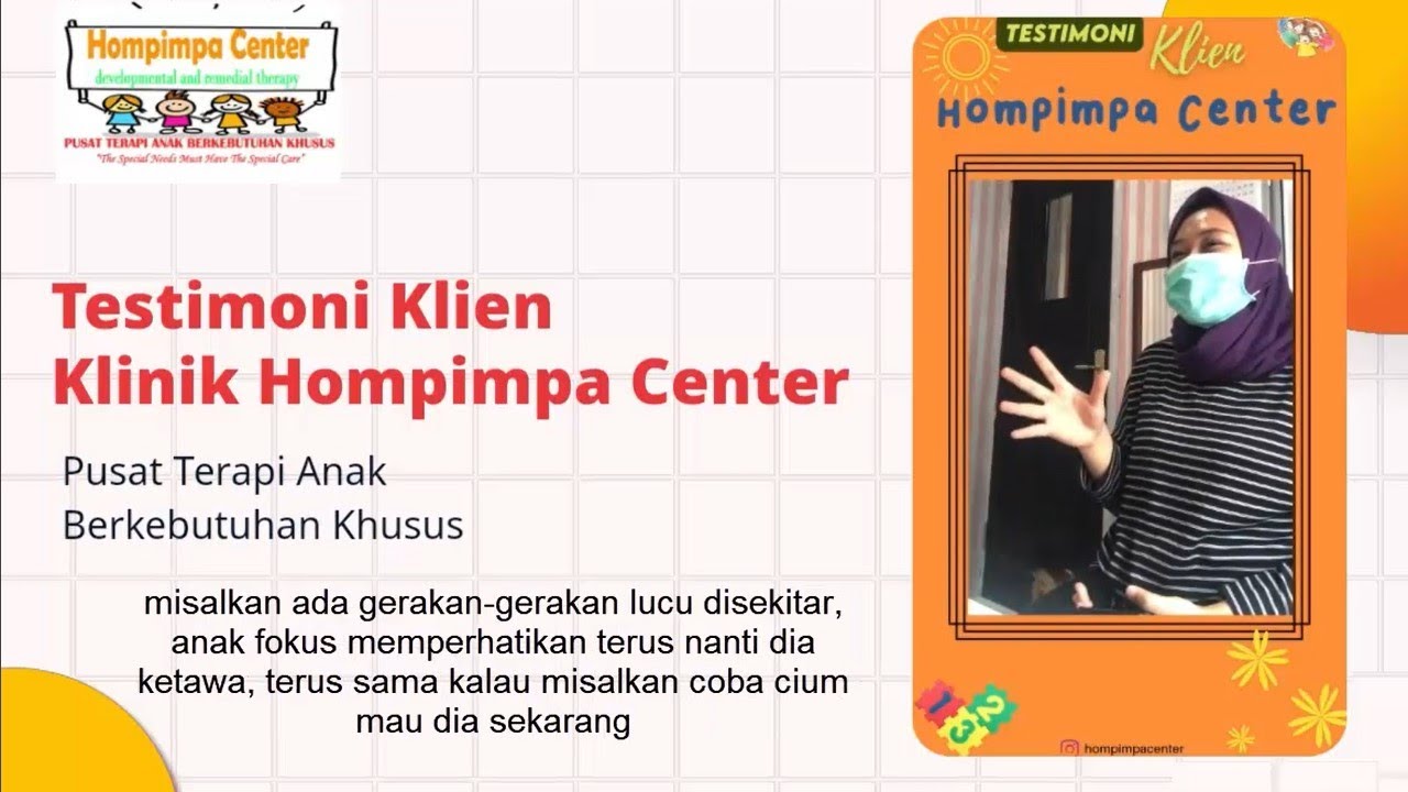 Testimoni Klien Klinik Terapi Tumbuh Kembang Anak | Klinik Hompimpa ...
