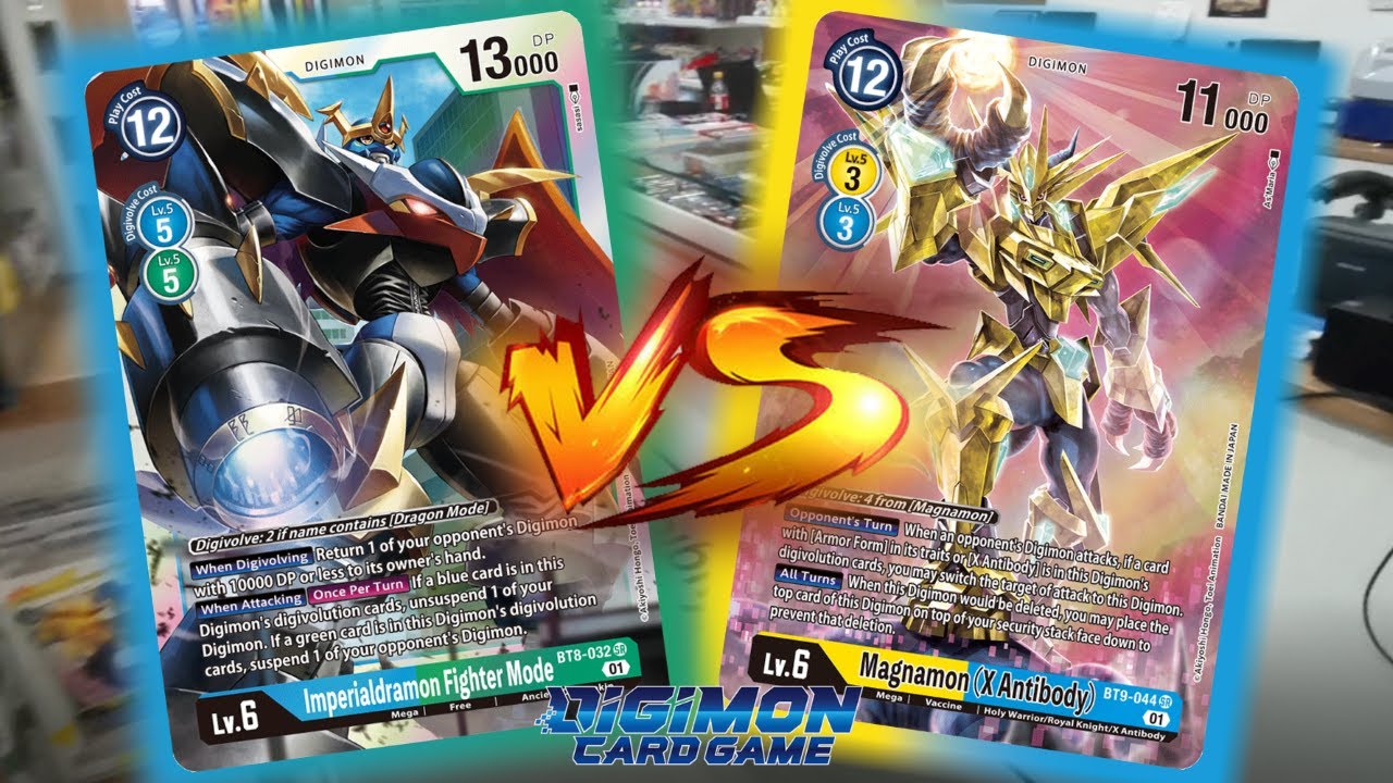 Imperialdramon vs Amor DeathXmon BT09 Meta I Digimon TCG 2022 ...