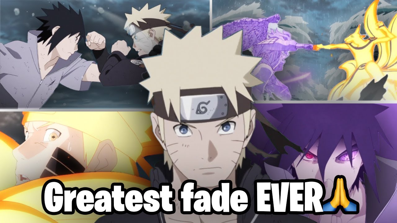 When NARUTO & SASUKE ran the GREATEST fade EVER - YouTube