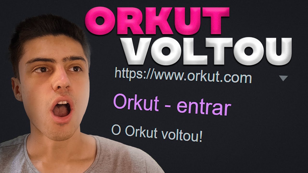 O ORKUT VOLTOU.. COMO ENTRAR na CONTA? - YouTube