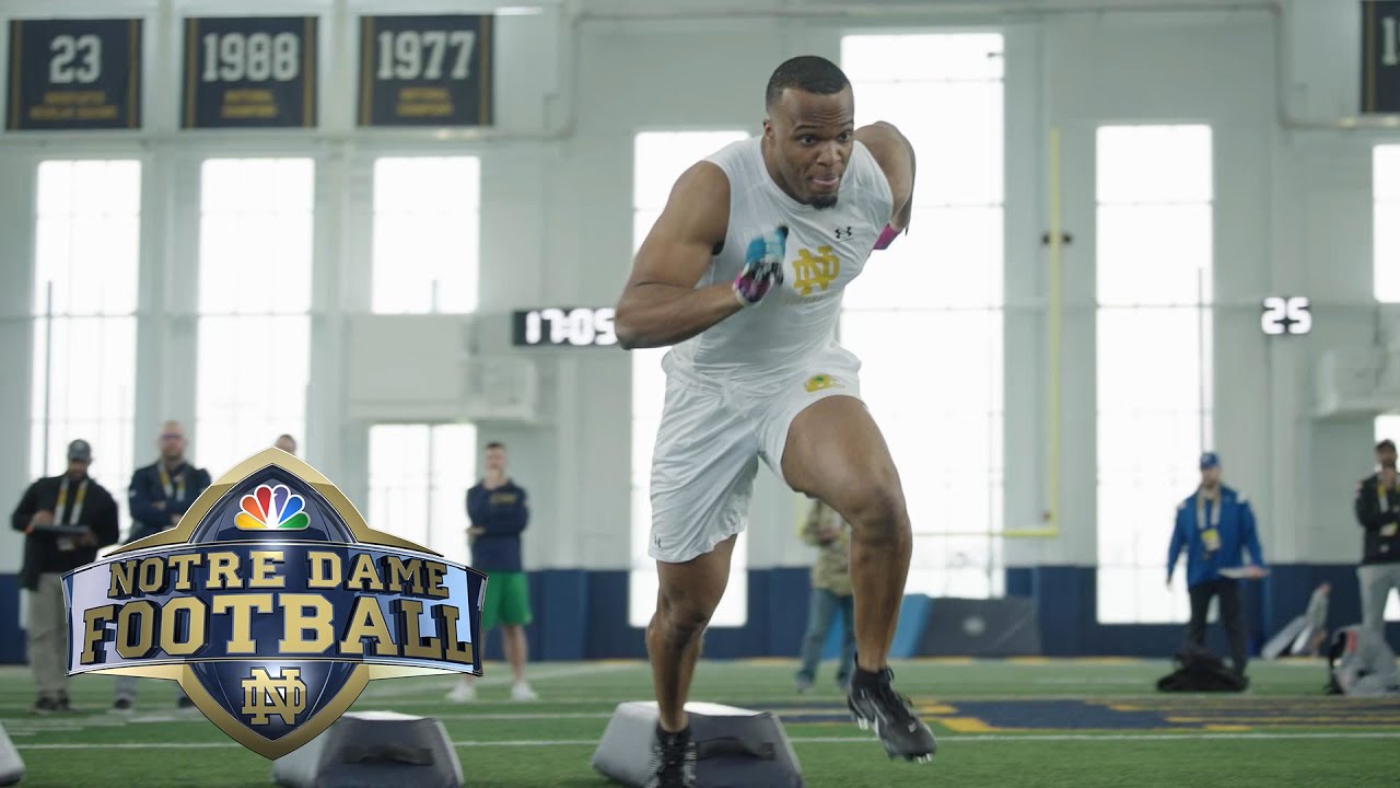 Isaiah Foskey's highlights from 2023 Notre Dame Pro Day | NBC Sports ...