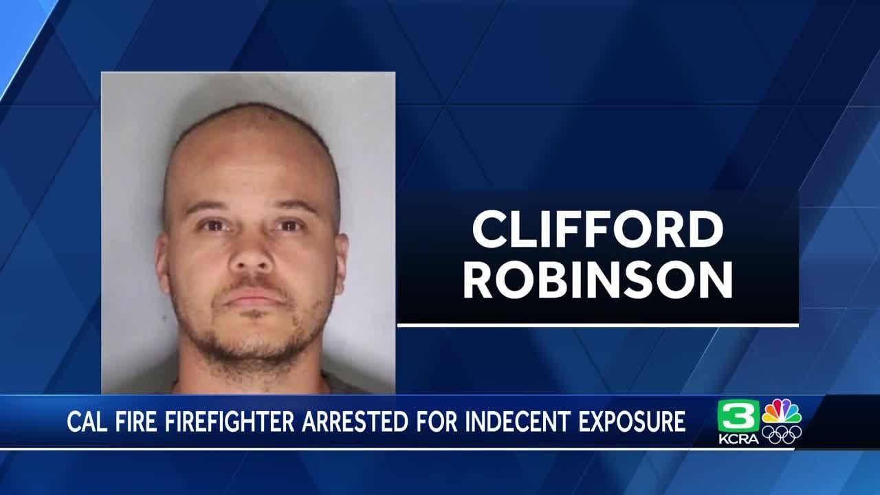 Cal Fire firefighter arrested, accused of exposing himself - YouTube