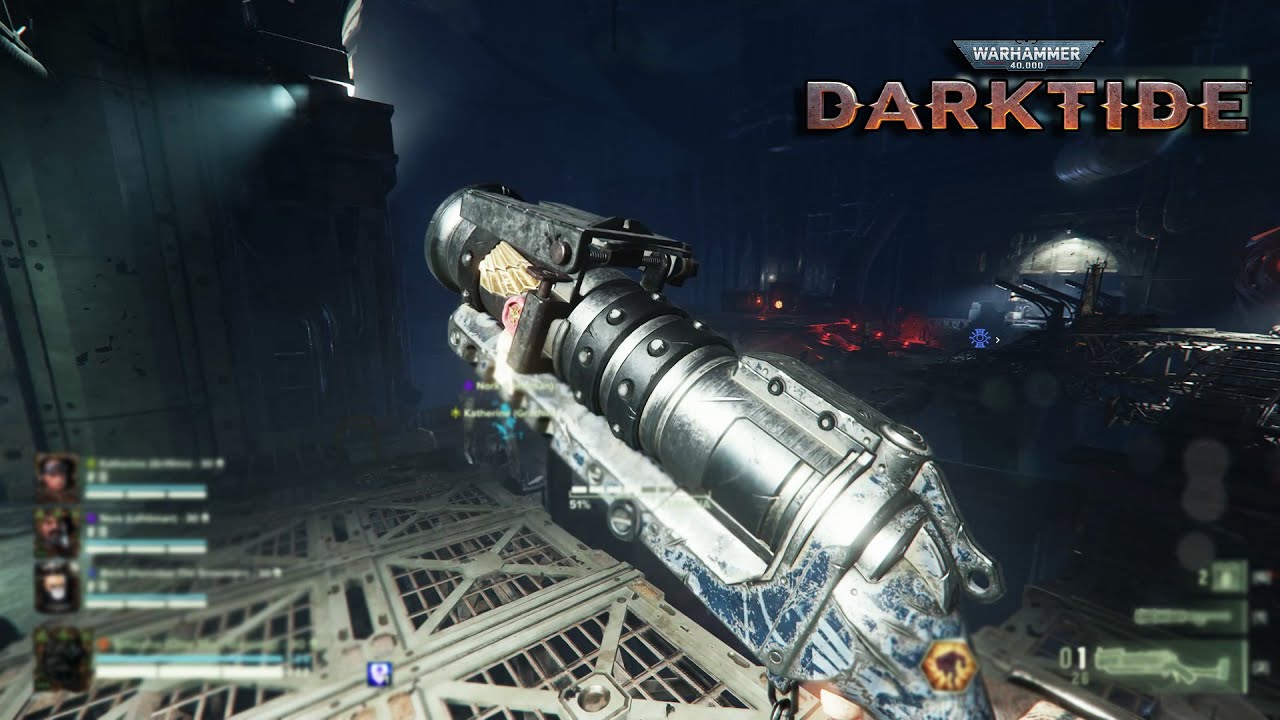 W40k: Darktide - Raid "Ascension Riser 31" DAMNATION Difficulty (Ogryn ...