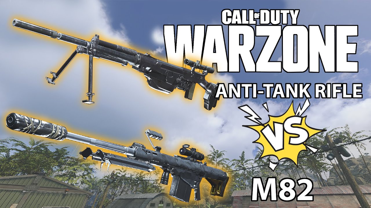 WHICH IS KING OF SEMI SNIPER RIFLE?! Vanguard Anti-Tank Rifle VS Cold ...