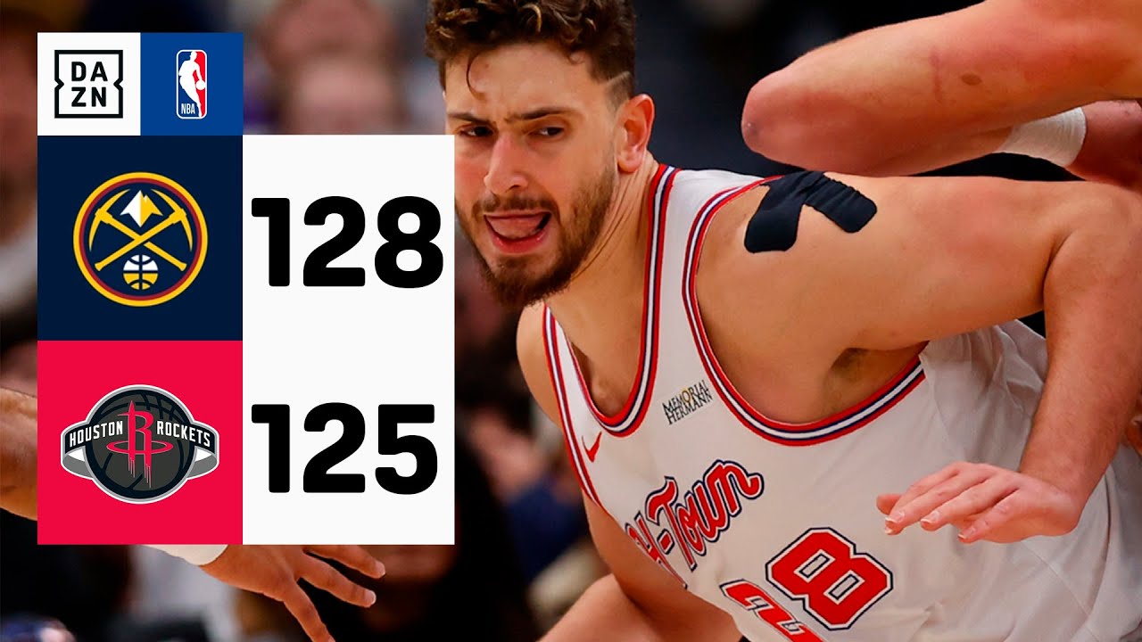 Denver Nuggets @ Houston Rockets (128-125) | Highlights | NBA 25-26 ...
