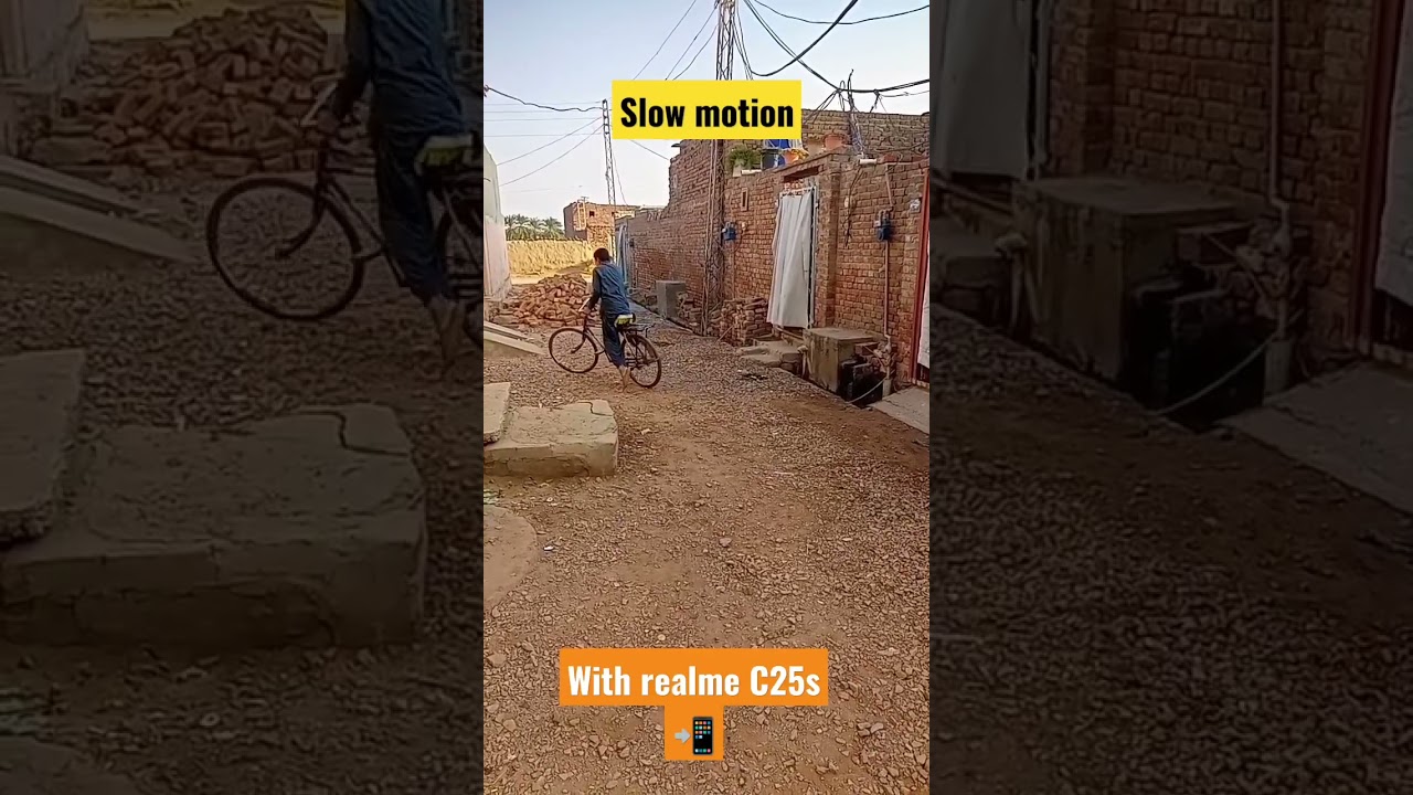 Realme C25s camera slow motion 📲