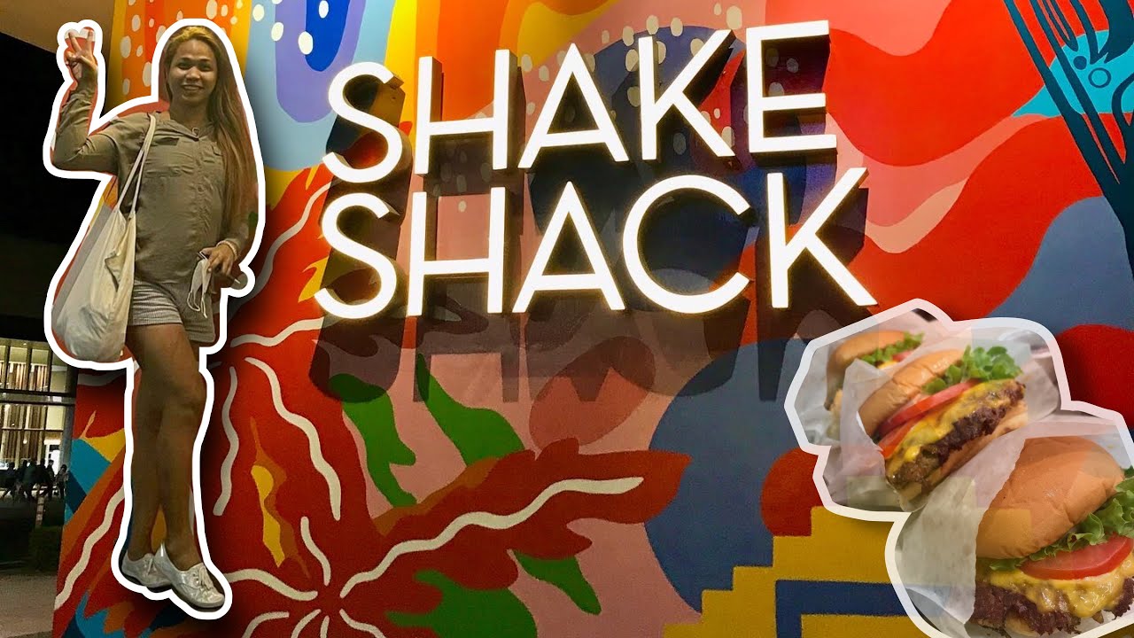 SHAKE SHACK Central Square BGC "Burger Time!" - YouTube
