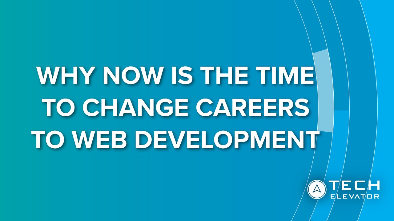 Why Now is the Time to Change Careers to Software Development - YouTube