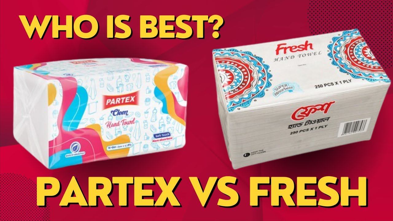 Tissue Hand Towel Review | Fresh Vs Partex | See Which is Best? 🥱 - YouTube