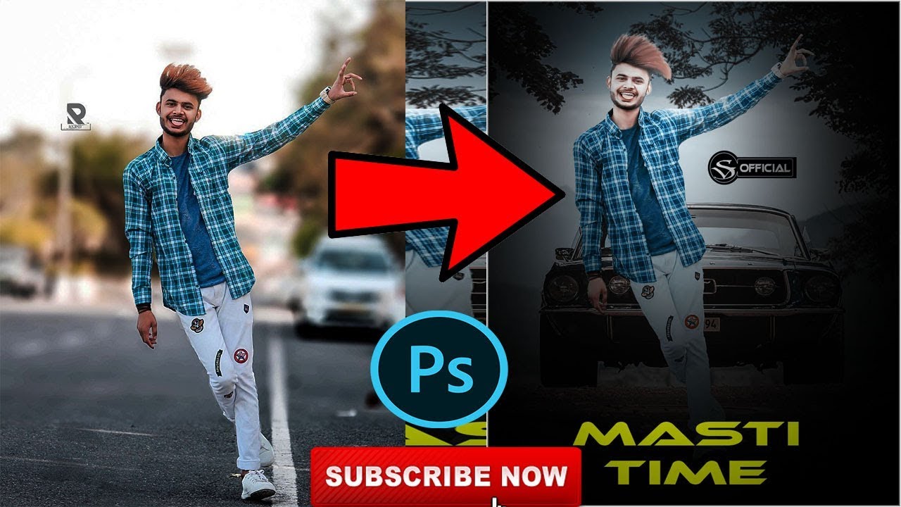 How To Best Heavy Editing in Photoshop cc ! VS OFFICIAL EDIT ! Vijay ...