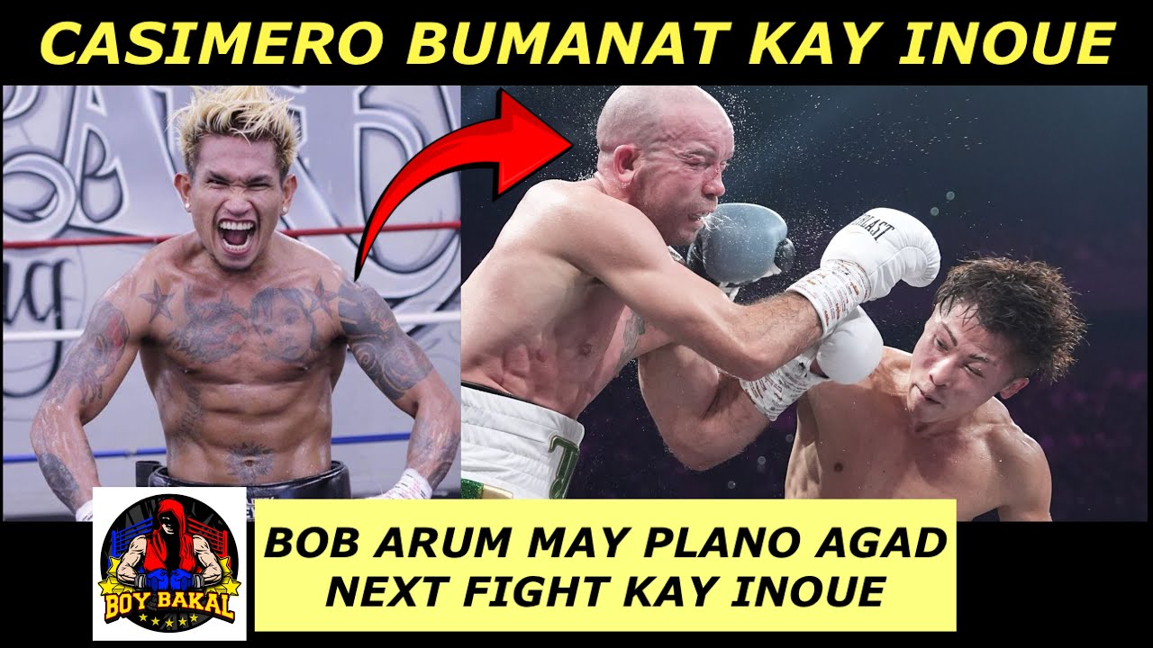Casimero Reaction Kay INOUE, Mahina Lang Si Doheny | Arum Planong ...