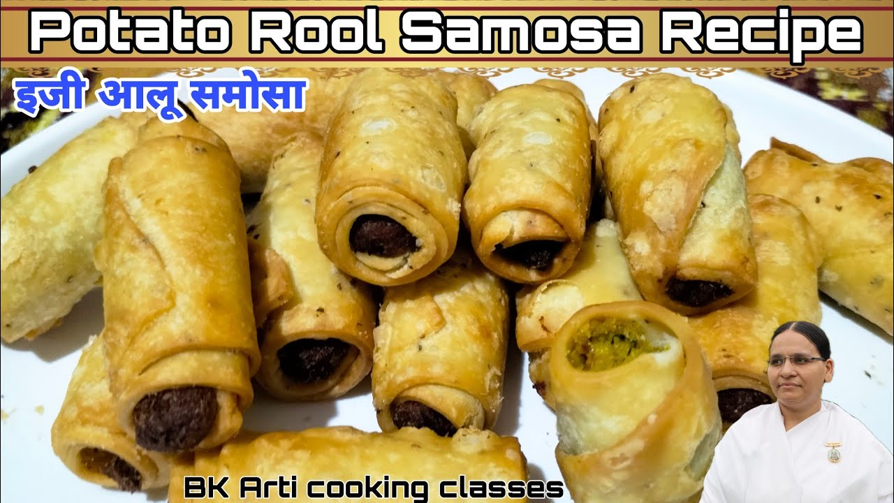 Potato Rool Samosa Recipe l Easy Aloo Samosa l एक नए तरीके से बनाएं घर ...