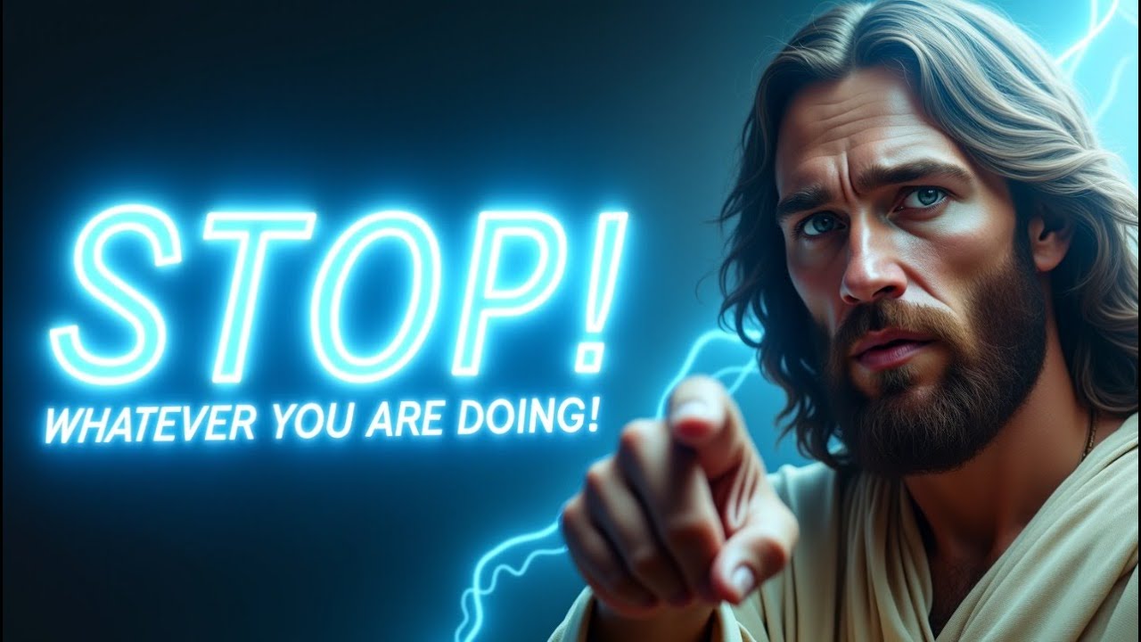 STOP RIGHT NOW! GOD NEEDS JUST 30 SECONDS | JESUS MESSAGE NOW | JESUS ...