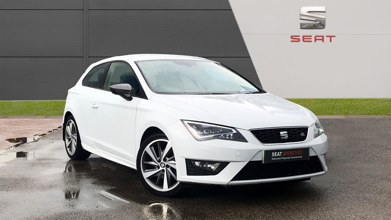 PY16UBE SEAT LEON ECOTSI FR TITANIUM WHITE 2016, Huddersfield Seat ...